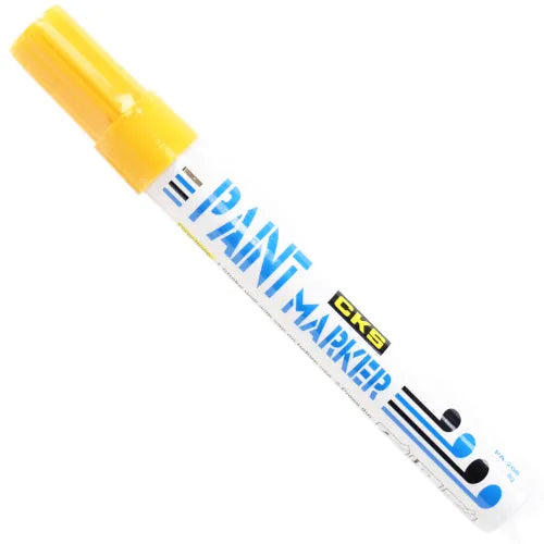 LAPIZ MARCA METAL PERMANENTE AMARILLO CKS